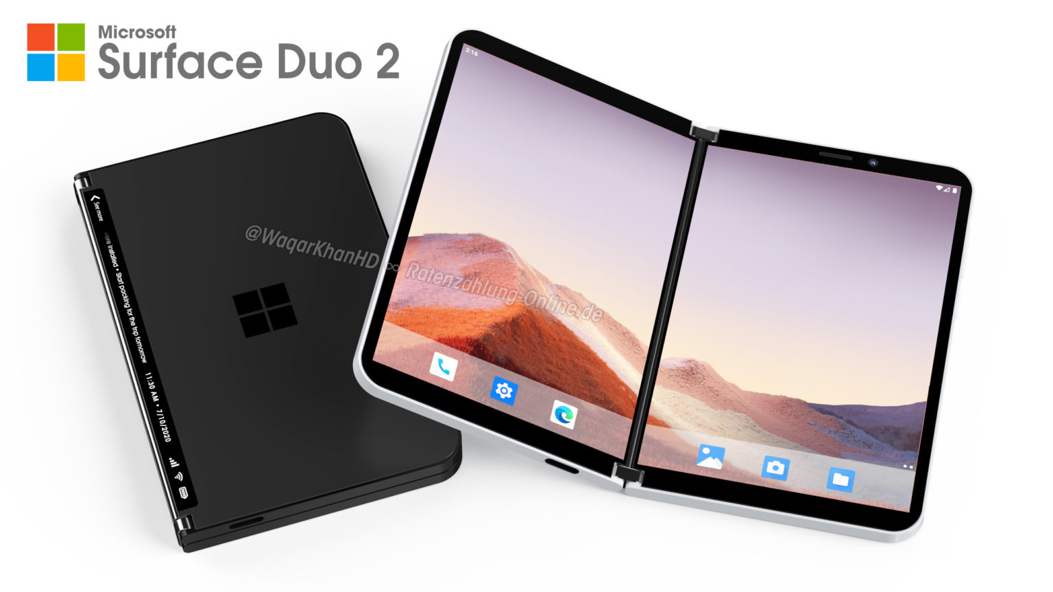 [Exklusiv] Surface Duo 2: 4K-Video und hochauflösende Renderbilder ...
